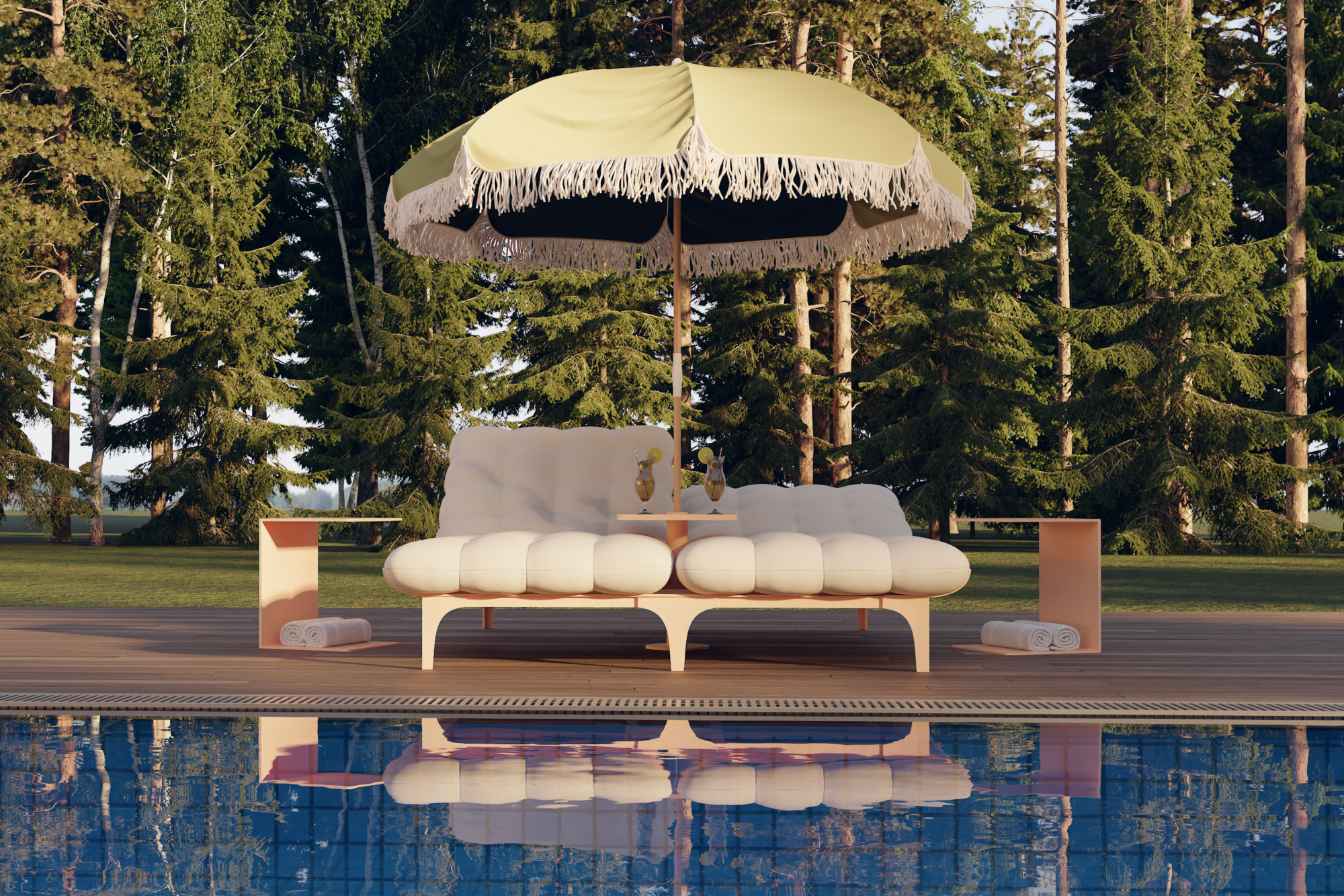 SOLLEN - Bain de Soleil NUAGE Outdoor